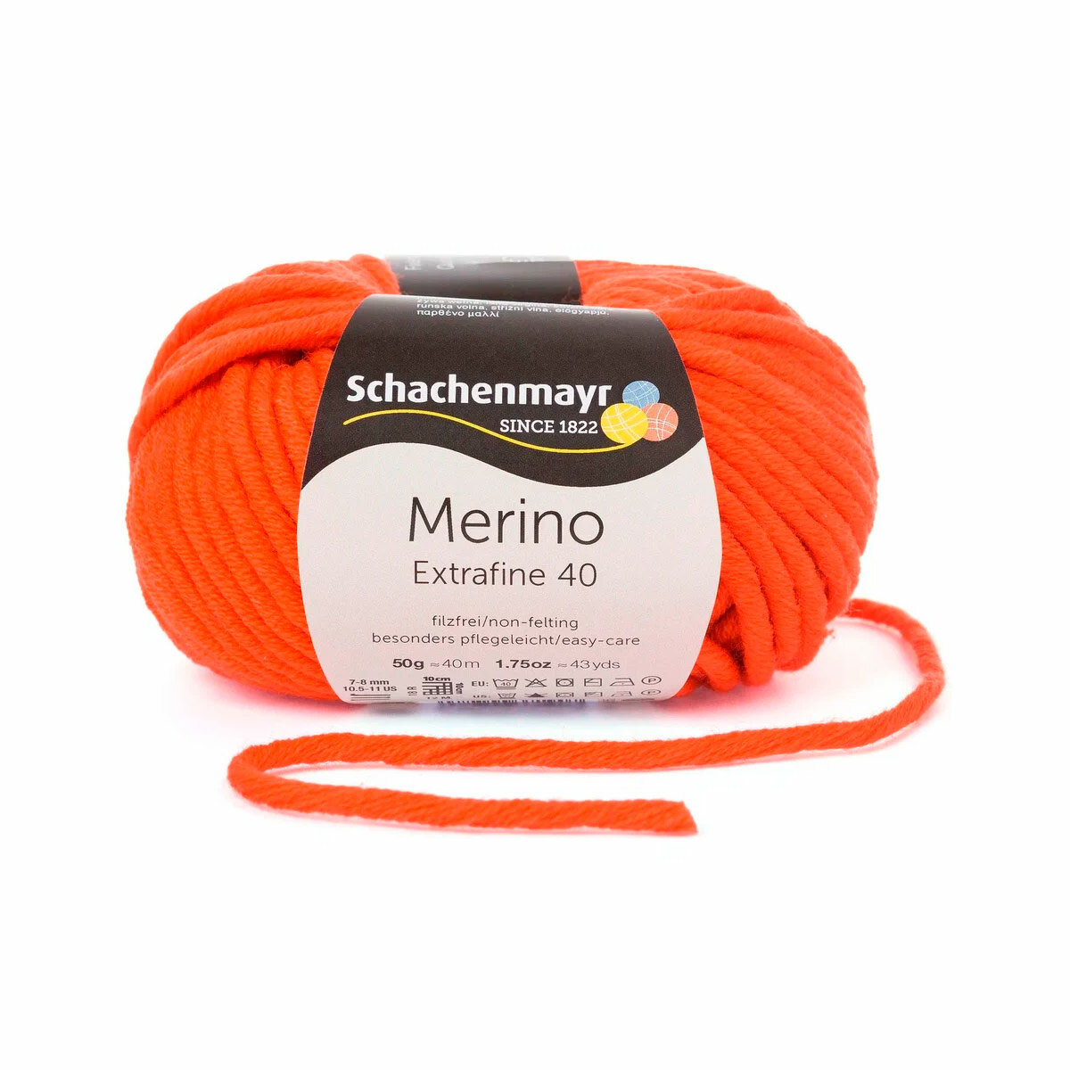 Merino Extrafine 40 /Мерино Экстрафайн 40/ пряжа Schachenmayr Merino, MEZ, 9807555 (00325, *)