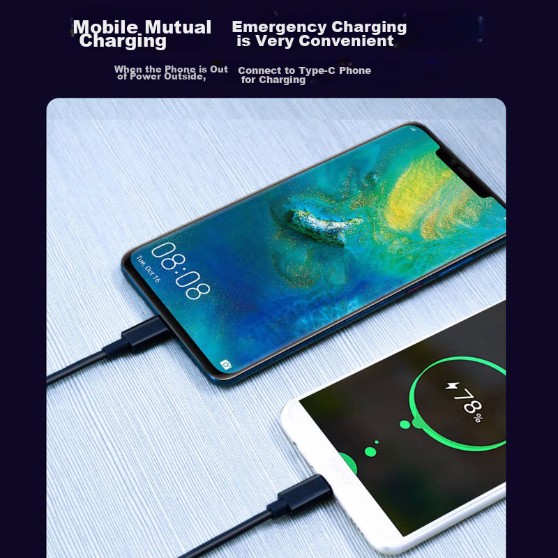 Liantuo, Type-C to Micro USB Cable, Android Phone Charging Cable, OTG Data Adapter Cable, Power Cord, Bluetooth Headphone Fast Charging Cable, 1 Meter