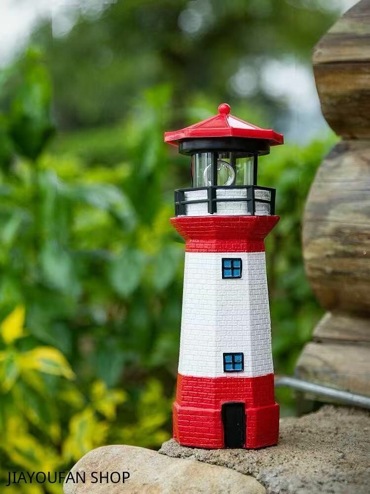 Hаружный светильник, Беспроводные светодиодные лампы, Солнечный фонарь в форме маяка