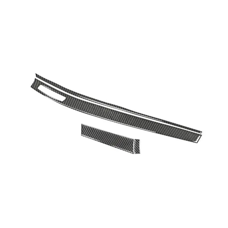 Для Mitsubishi Lancer 2008 2009 2010 2011 2012 2013, внутренняя наклейка автомобиля, мягкое углеродное волокно, центральная панель приборной панели, полоски, отделка LHD