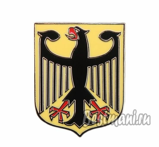 Значок сувенирный герб Германии, военные значки редкие, памятные коллекционные