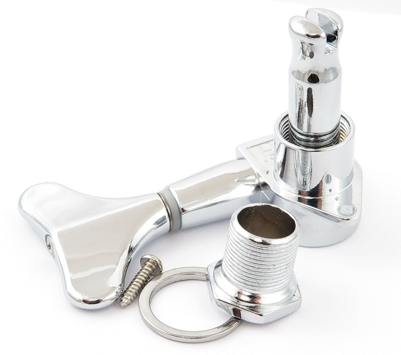 Колки 3+2 для бас-гитары HC Tuner GB100-D51, CHROME, хром