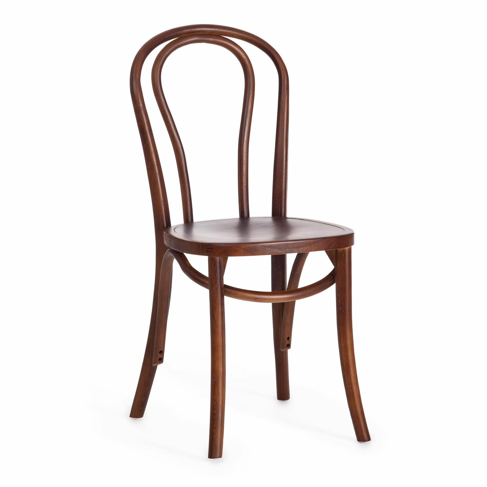 Стул THONET CLASSIC CHAIR (mod. СB2345) Tetchair коричневый, дерево, твердое сиденье, без подлокотников