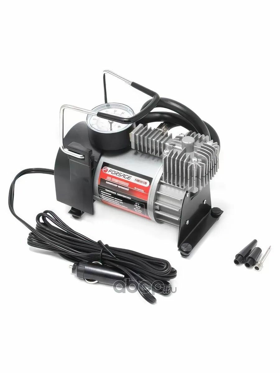 Компрессор автомобильный поршневой, 35 л/мин, 15А, 12V