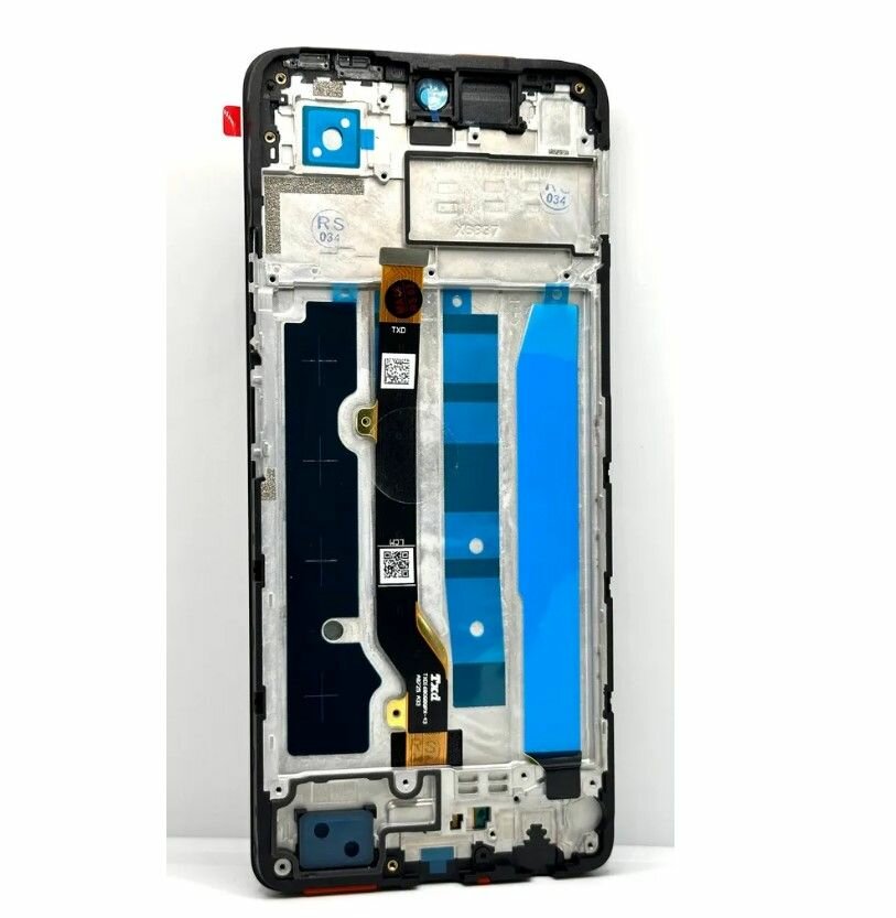 Дисплей для Infinix Hot 40 Pro (X6837) модуль с рамкой Черный - OR
