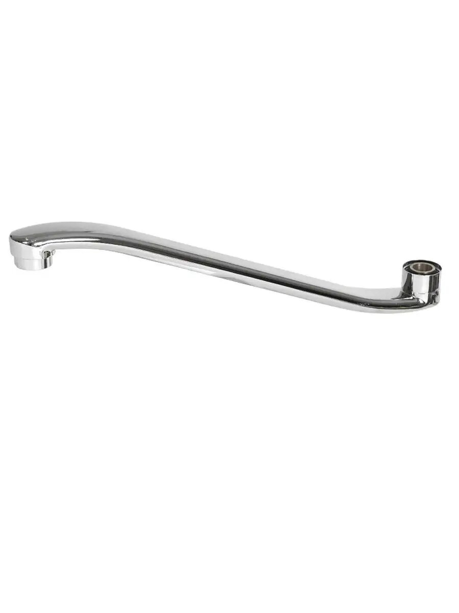 Излив для смесителя OUTE T45S, латунь, хромированный, длина 45см