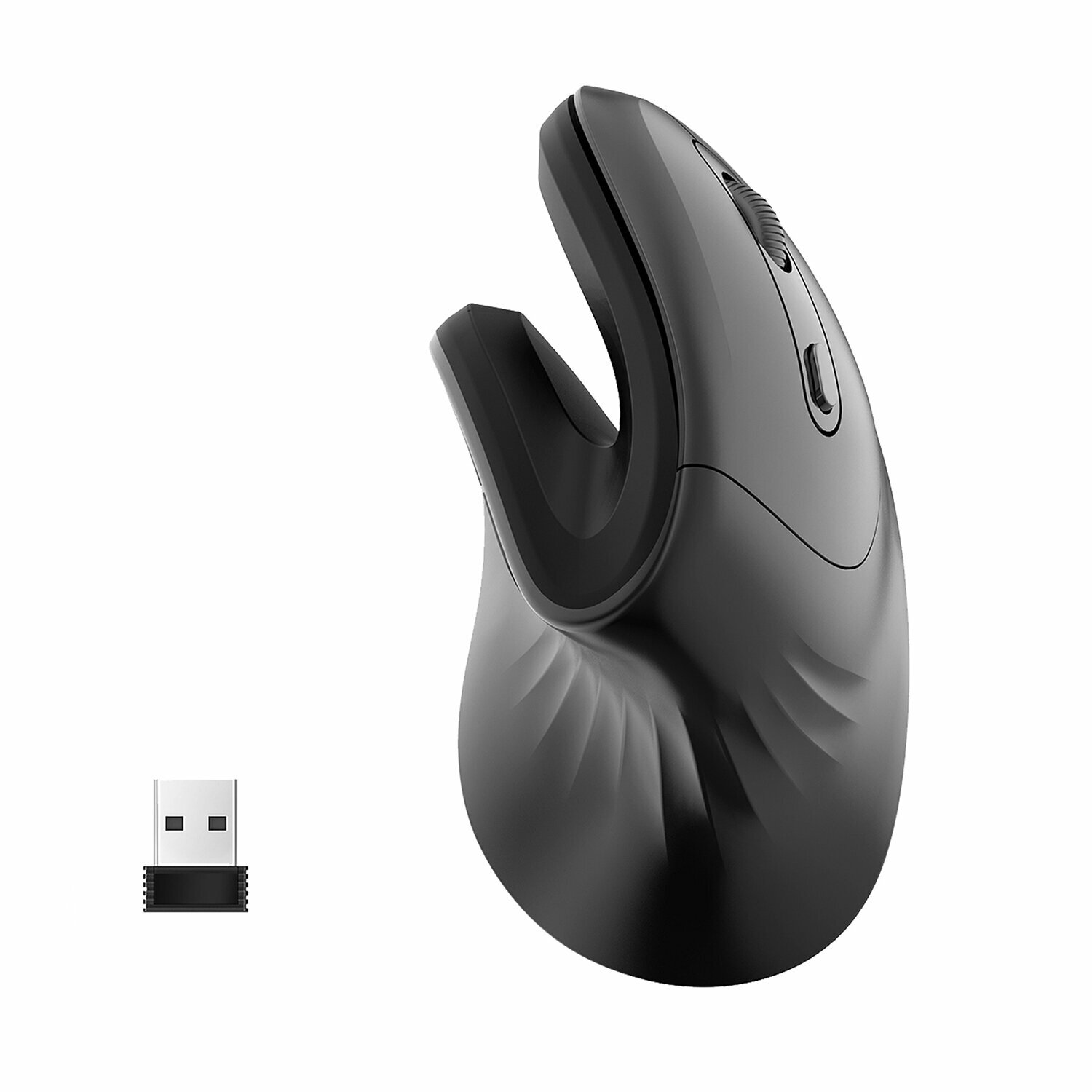 2.4G беспроводные мыши, оптические, питание от батарейки, 2400DPI регулируемый, 6 клавиш, черный цвет, материал ABS, USB интерфейс, поддержка Windows/Linux/Mac OS, для компьютера, ноутбука, ПК, подходит для киберспорта, передняя беспроводная,