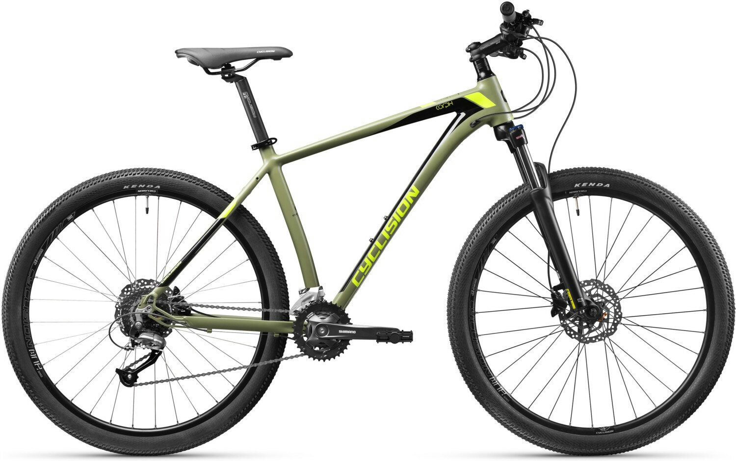 Велосипед горный Cyclision Corph 5 Altus 29, рама XL, Зеленый-черный