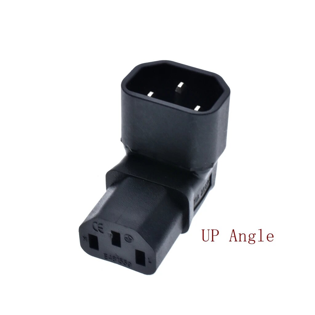 VOSORON Угловой удлинительный кабель C13-C14 Up Angle Adapter