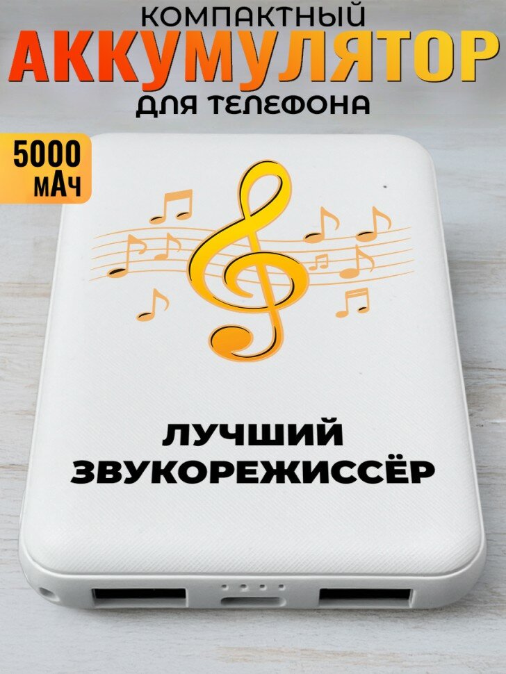 Повербанк "Лучший звукорежиссёр" Музыканту