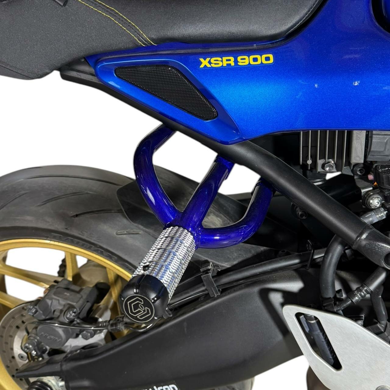 Сабкейдж YAMAHA XSR900 22- CRAZY IRON черный матовый цвет