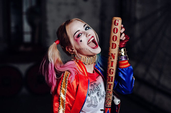 Бейсбольная бита Харли Квинн "Good night" - Harley Quinns baseball