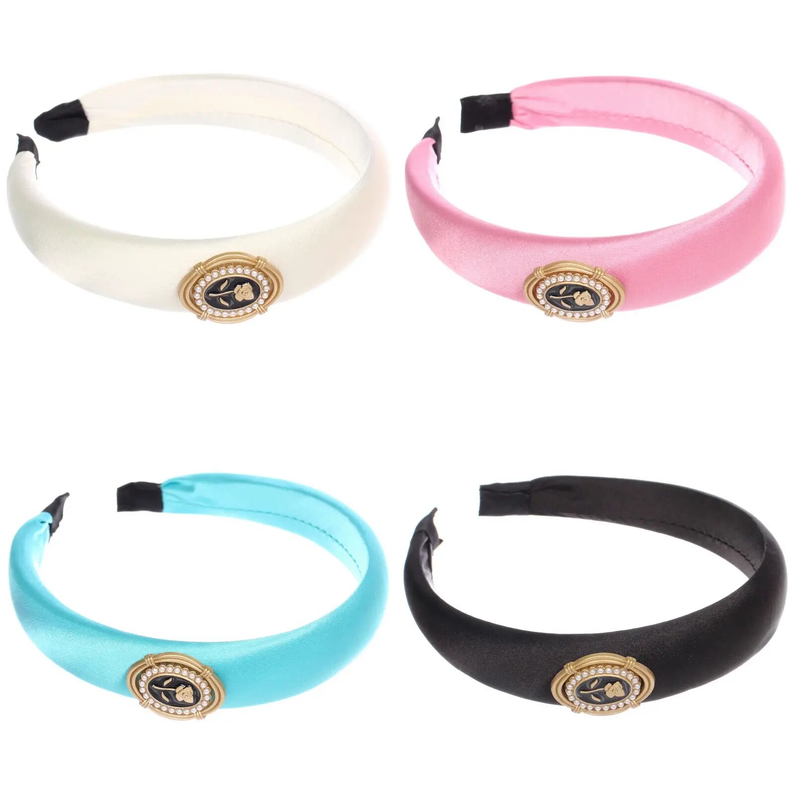 Ободок для волос «марципан», 2,8см, 1 шт, разноцветн, удобство и стиль