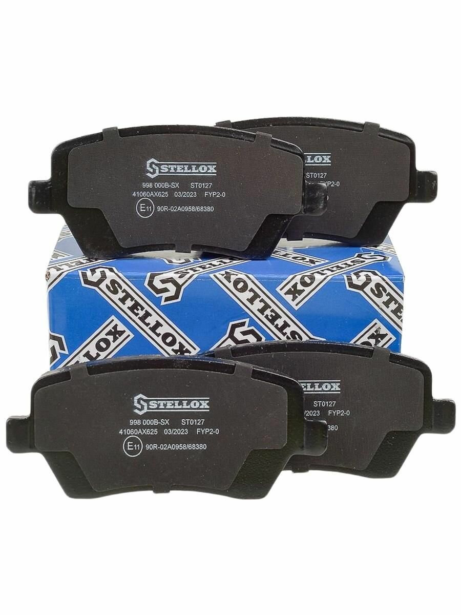 Колодки передние для RENAULT DUSTER 2010-2021 (двигатель 1.6л бензин) / тормозные дисковые Рено Дастер