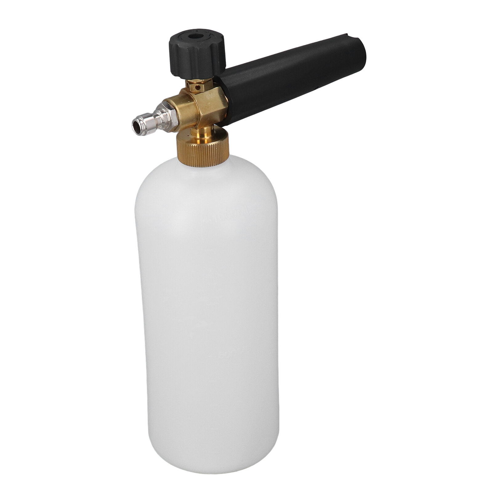 Горшок для пены высокого давления, максимум 4350 фунтов на квадратный дюйм, 1/4 дюйма NPT, быстрый разъем, регулируемая бутылка пены для мойки автомобилей под давлением