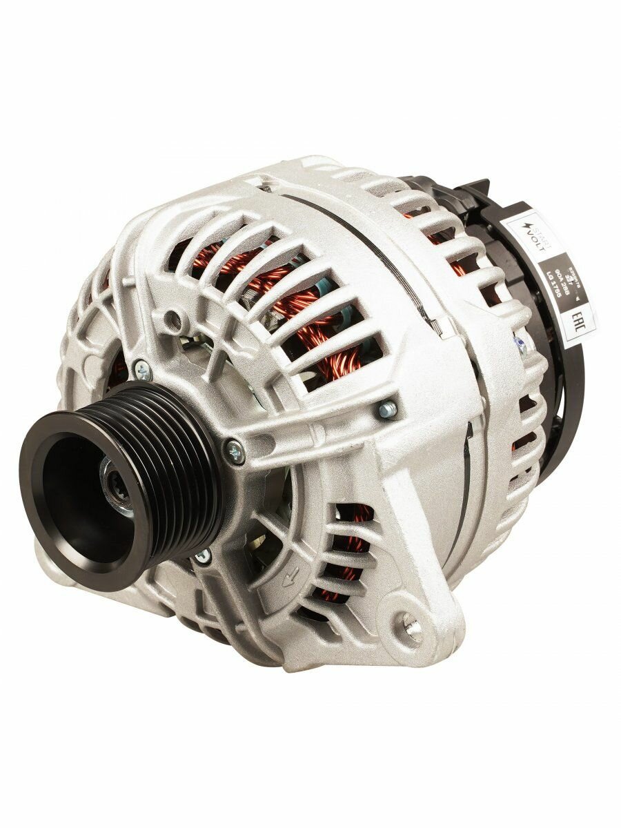 Генератор для а/м ПАЗ/КАМАЗ/IVECO дв. CUMMINS ISBe ЕВРО-4/6ISBe250 90A (LG 1755), STARTVOLT LG1755