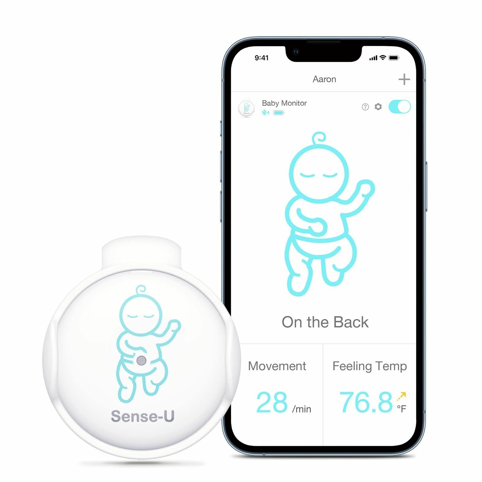 Беспроводная видеоняня Sense-U Smart Baby Monitor