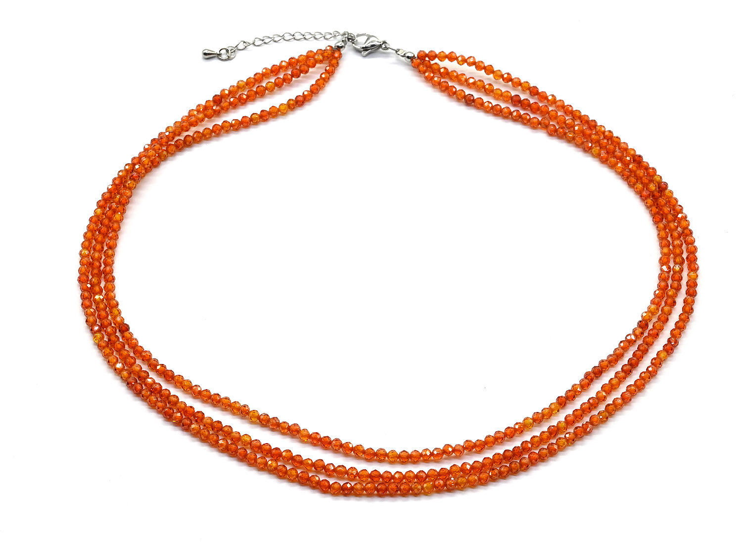 Колье, фианит