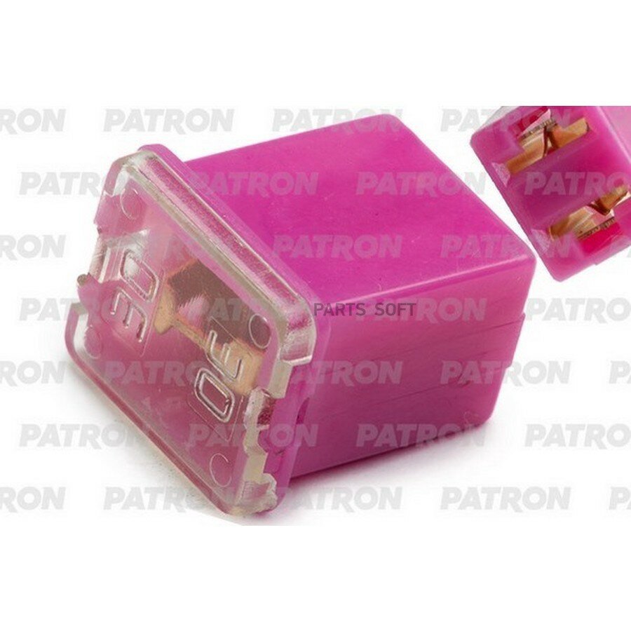 Предохранитель блистер 1шт PAL LOW PROFILE Fuse 30A розовый 16x12x10mm PATRON PFS182 | цена за 1 шт
