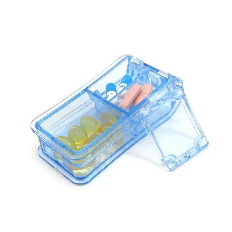 Портативный резак для таблеток, разделитель для хранения лекарств, разветвители для таблеток, режущие лезвия из нержавеющей стали, чехлы для таблеток капсулятор