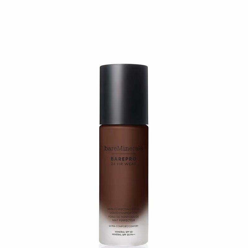 BareMinerals Жидкая тональная основа Barepro 24Hr Matte Comfort Mineral Spf20, 30 мл, Deep 65 Neutral