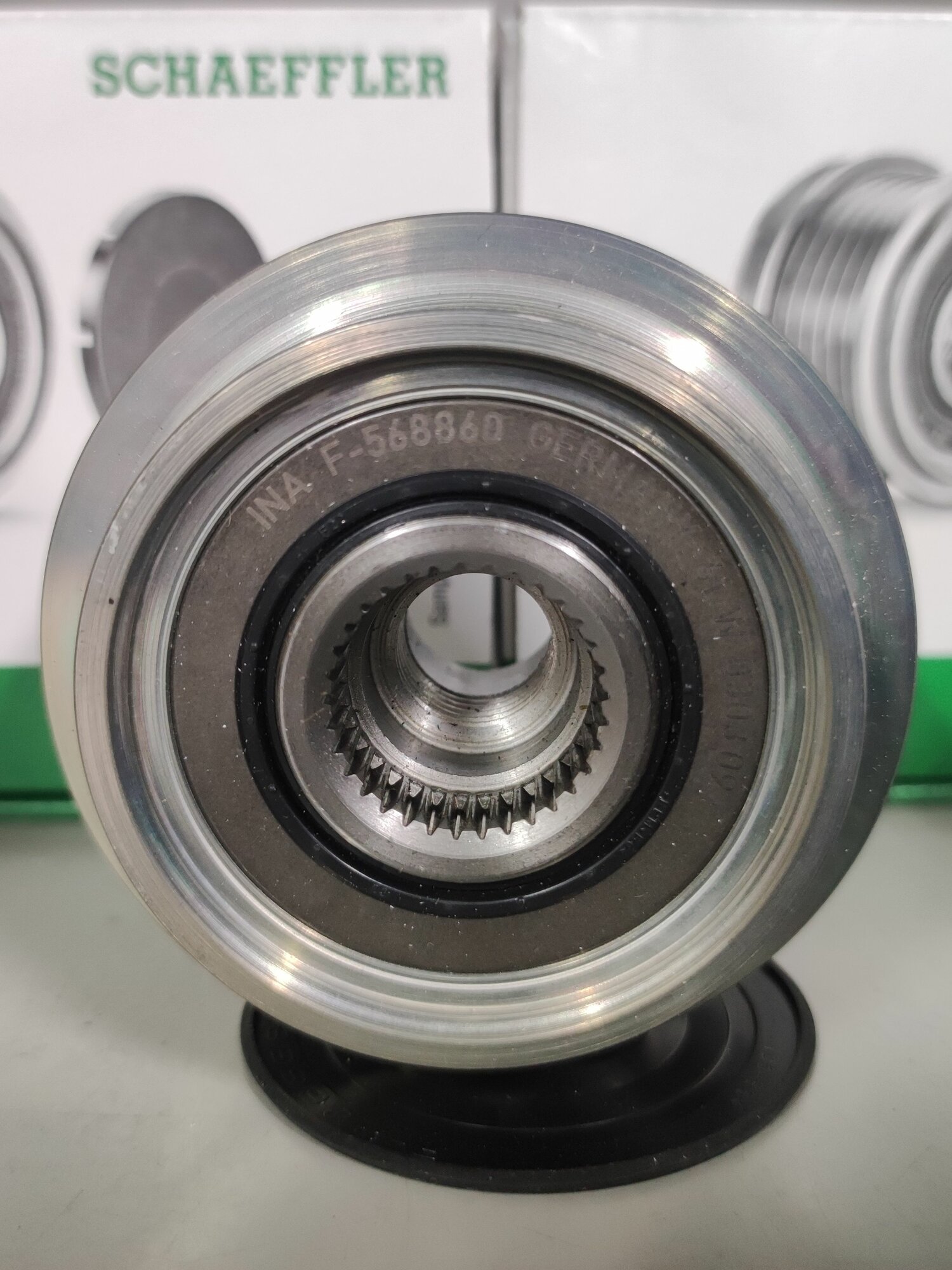 Обгонная муфта генератора INA 535018010 F-568860. XX