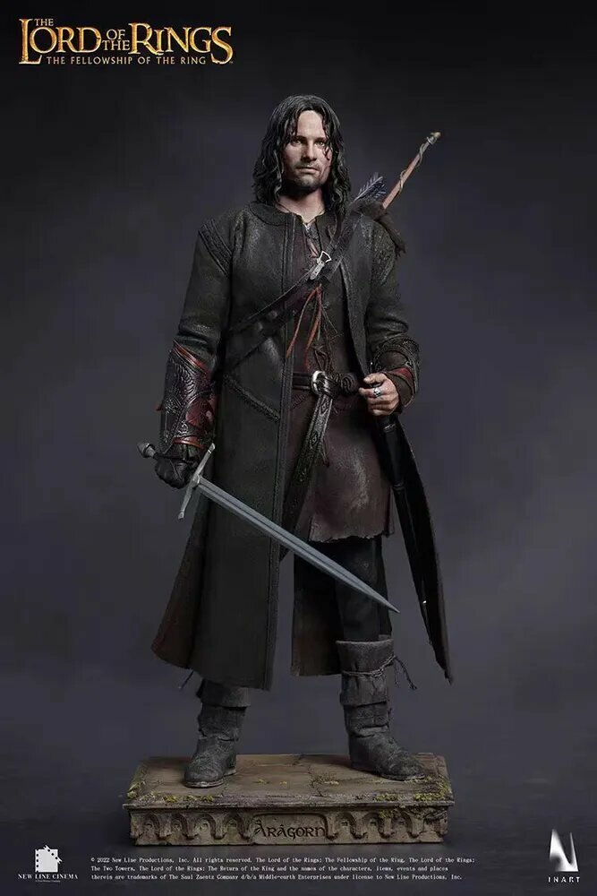 INART Queen Studios, Lord of the Rings 1/6 Aragorn, Фигурка Властелин колец Арагорн (роскошное издание)