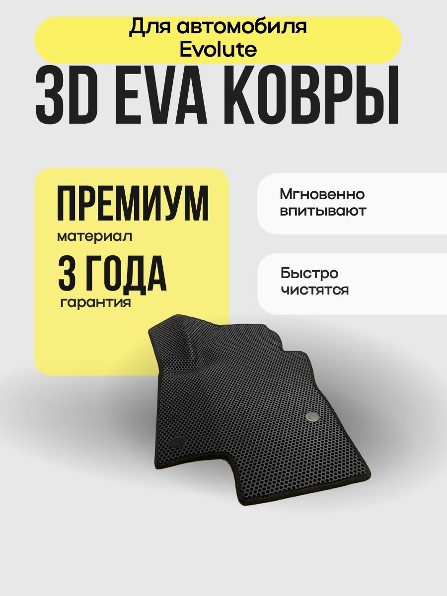 Коврик для Evolute i-Space Минивэн 2023-н. в. (EVA)