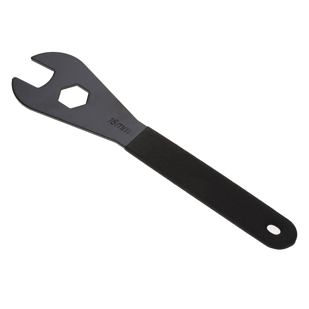 Прочный многофункциональный конусный ключ-гаечный ключ из углеродистой стали для ремонта велосипедов, 16 мм