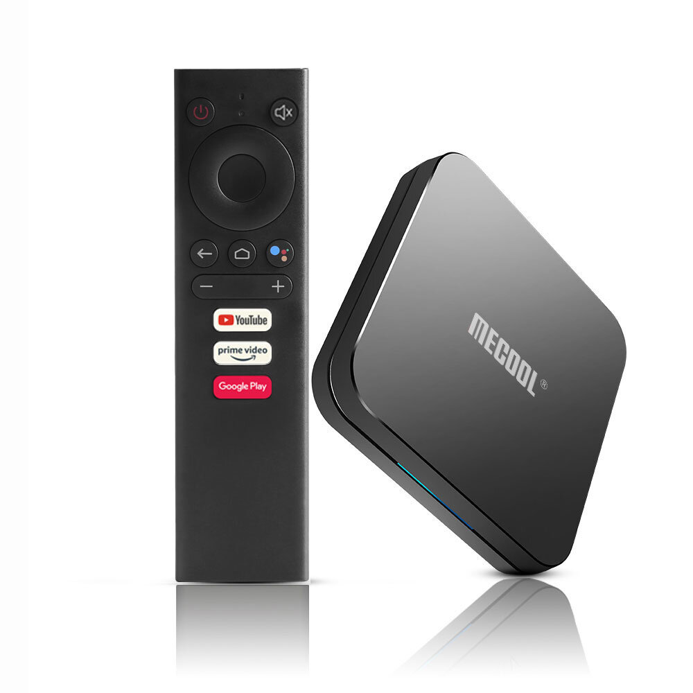 MECOOL KM9 Pro Android 10.0 TV Box Media Player Amlogic S905X2 4GB+32GB Dual Wifi Bluetooth 4.0 Voice Remote Control Miracast Airplay
