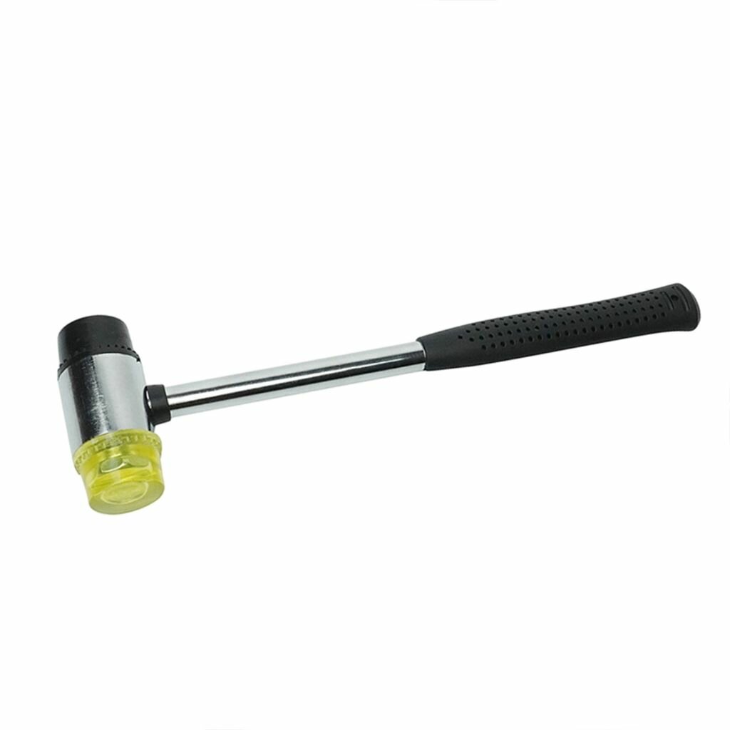 40 мм молоток для гитарных ладов, двусторонние инструменты мастеров, инструмент резьбы, молоток, резиновый