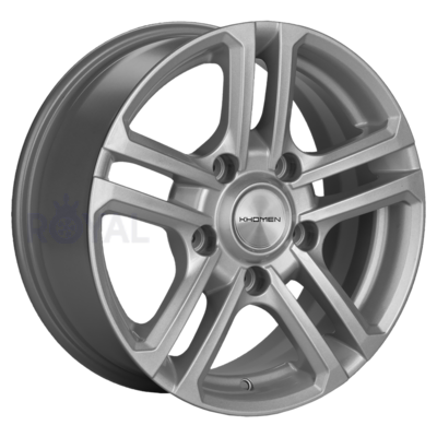 Литой колесный диск Khomen Wheels KHW1602 (Niva 4x4) 6,5x16/5x139,7 ET40 D98,5 F-Silver