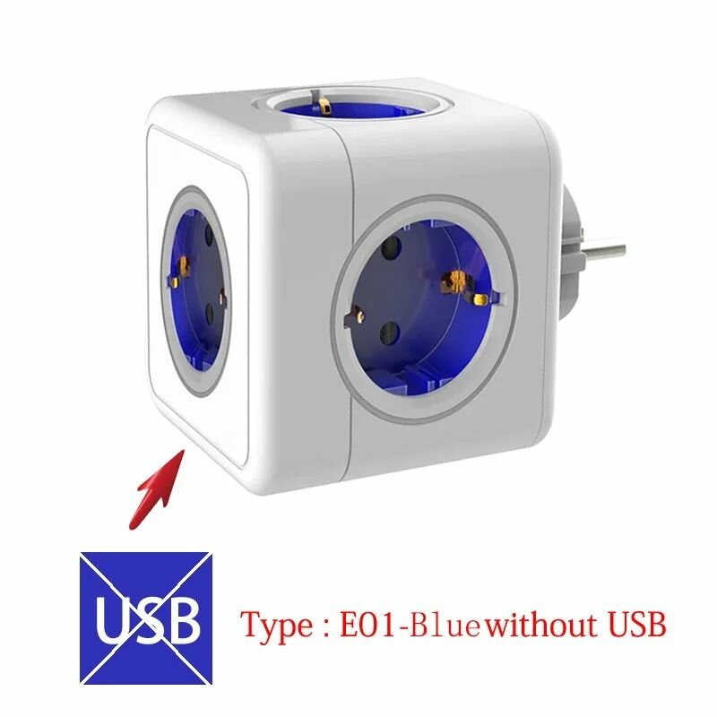 MASSFA PowerCube Розетка 7-в-1 220В