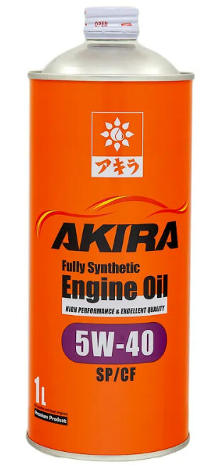 AKIRA ENGINE OIL FS 5W40 SP/CF/GF-6A (1л) A00032241-001