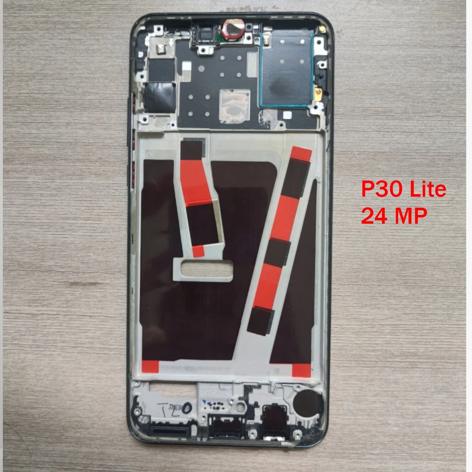 OG для Huawei P9 P20 P30 P40 Pro Lite E G9 Корпус средней рамки Передняя панель ЖК-экрана Пластина панели Корпус + кнопка