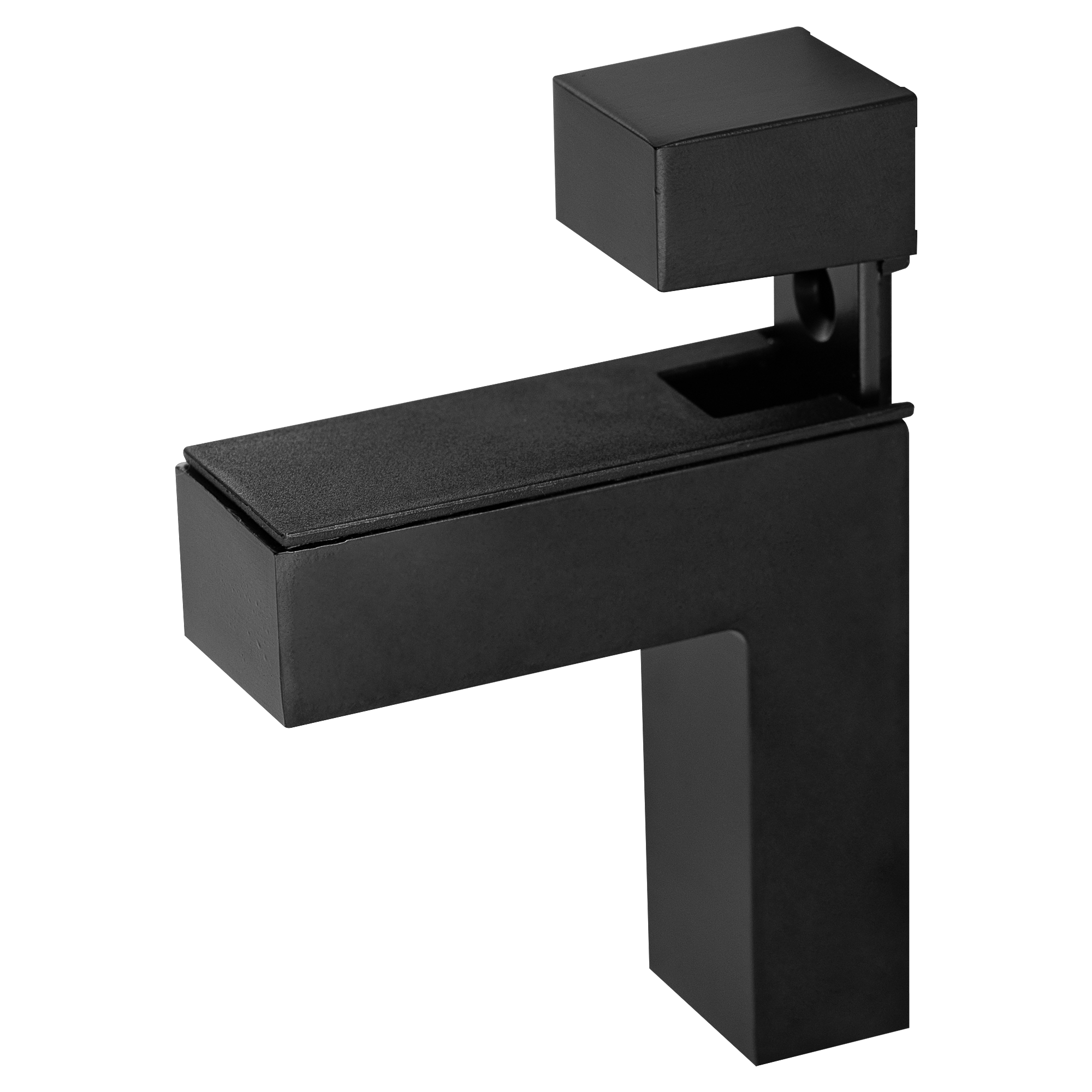 Полкодержатель Пеликан 85x24x64 мм ЦАМ цвет черный