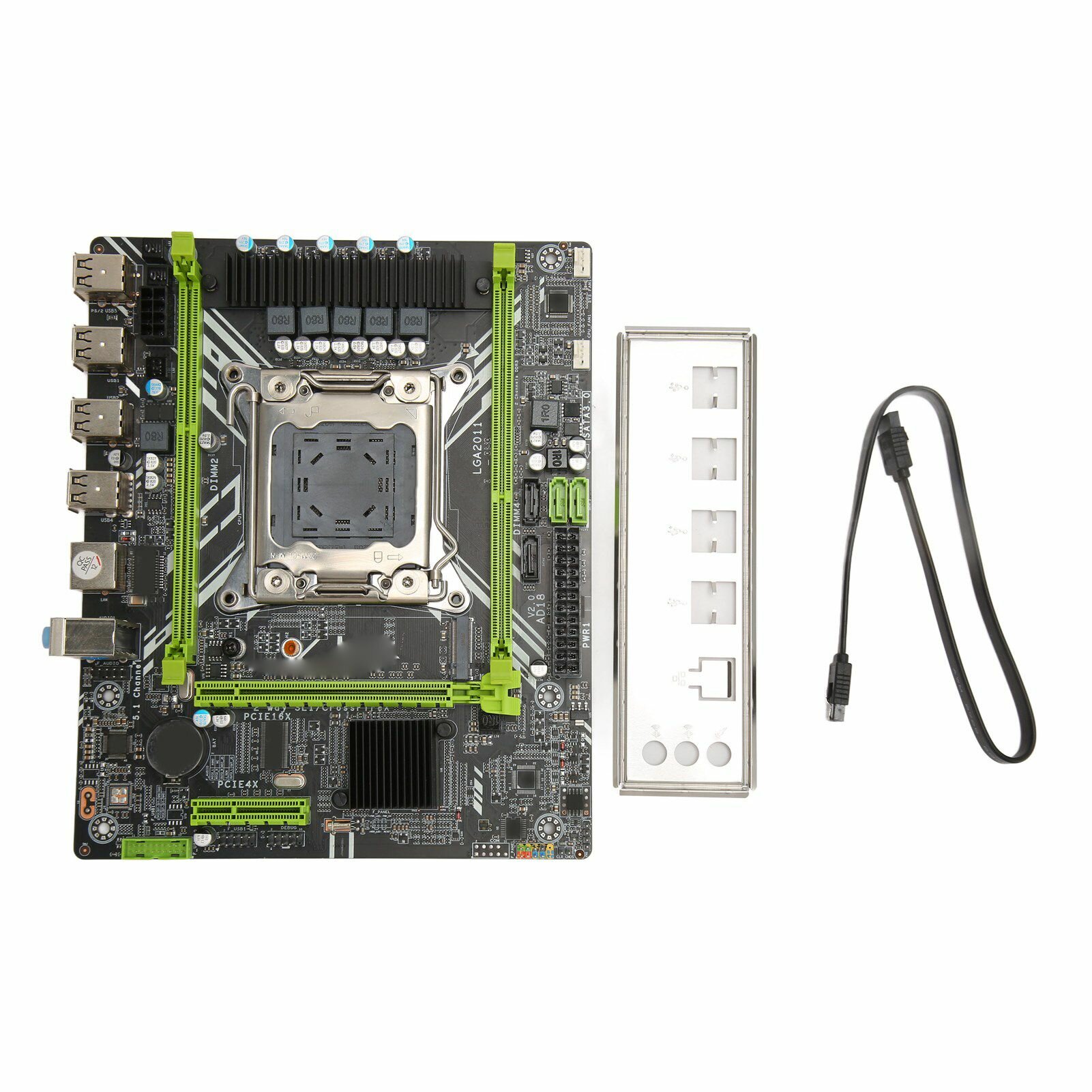 X79D 2.0, LGA2011, DDR3, M.2 NVME, ATX, игровая