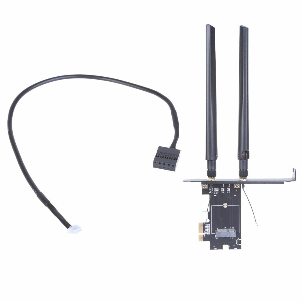 Адаптер беспроводной сетевой карты M.2 NGFF для настольной платы PCI E