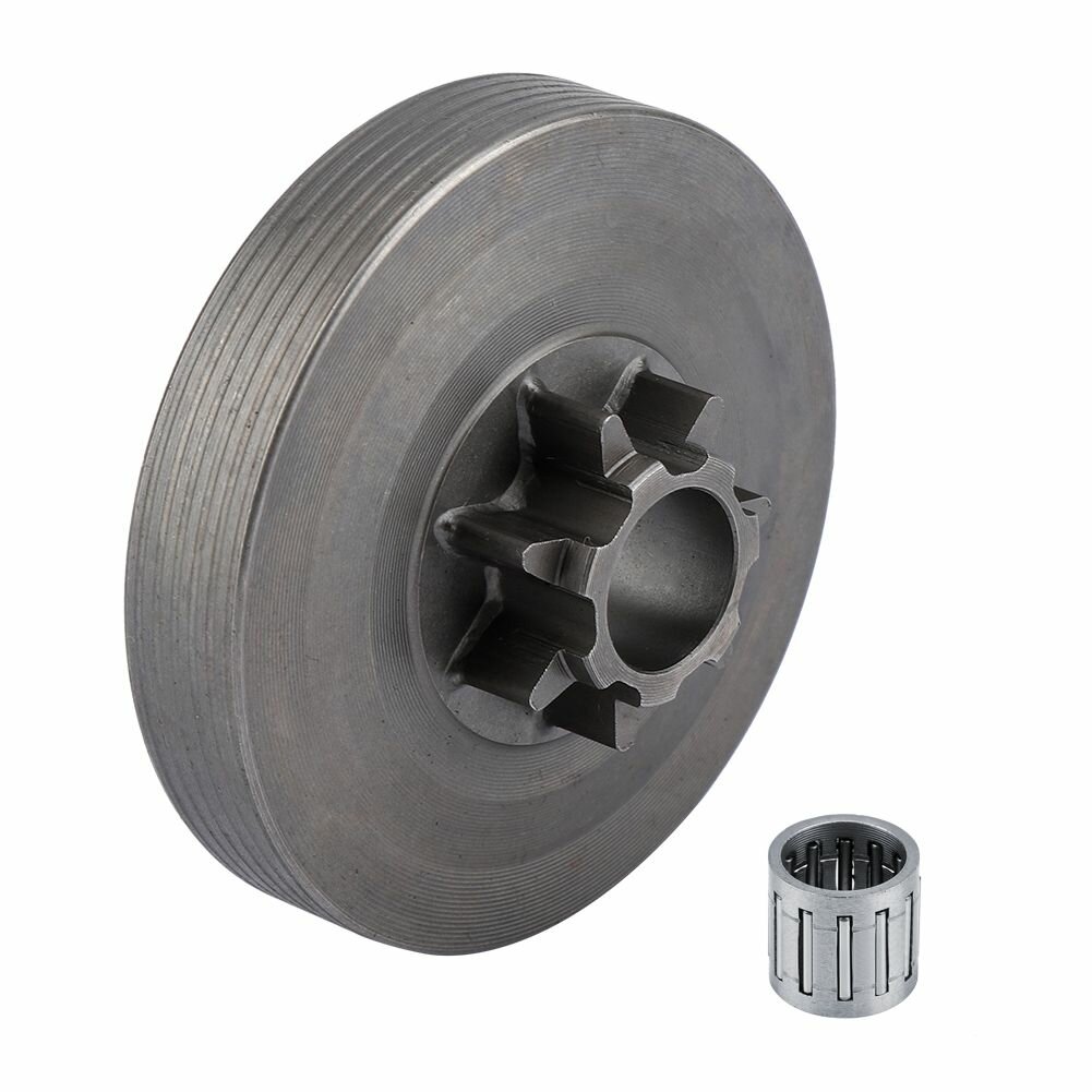 Комплект звездочек барабана сцепления бензопилы с игольчатым подшипником для моделей Husqvarna 4500 5200 5800, запасные части для плавной работы