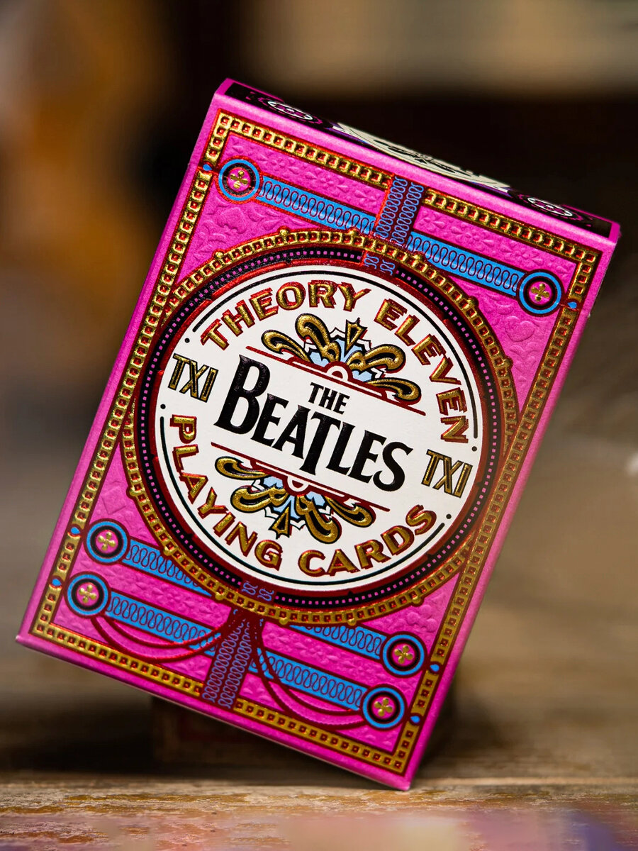 Карты Theory11 The Beatles Pink / Битлс розовые