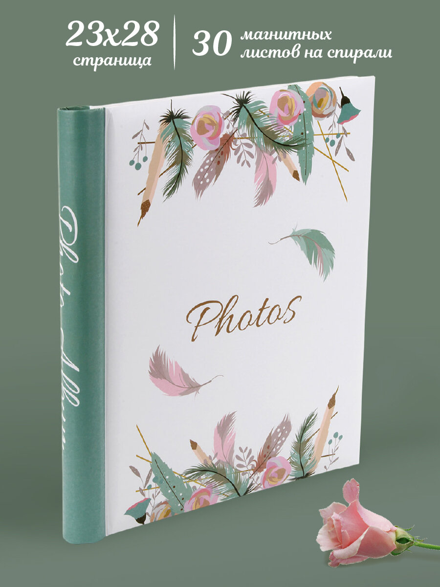 Фотоальбом 30 магнитных листов на спирали, Veld Сo, 86665