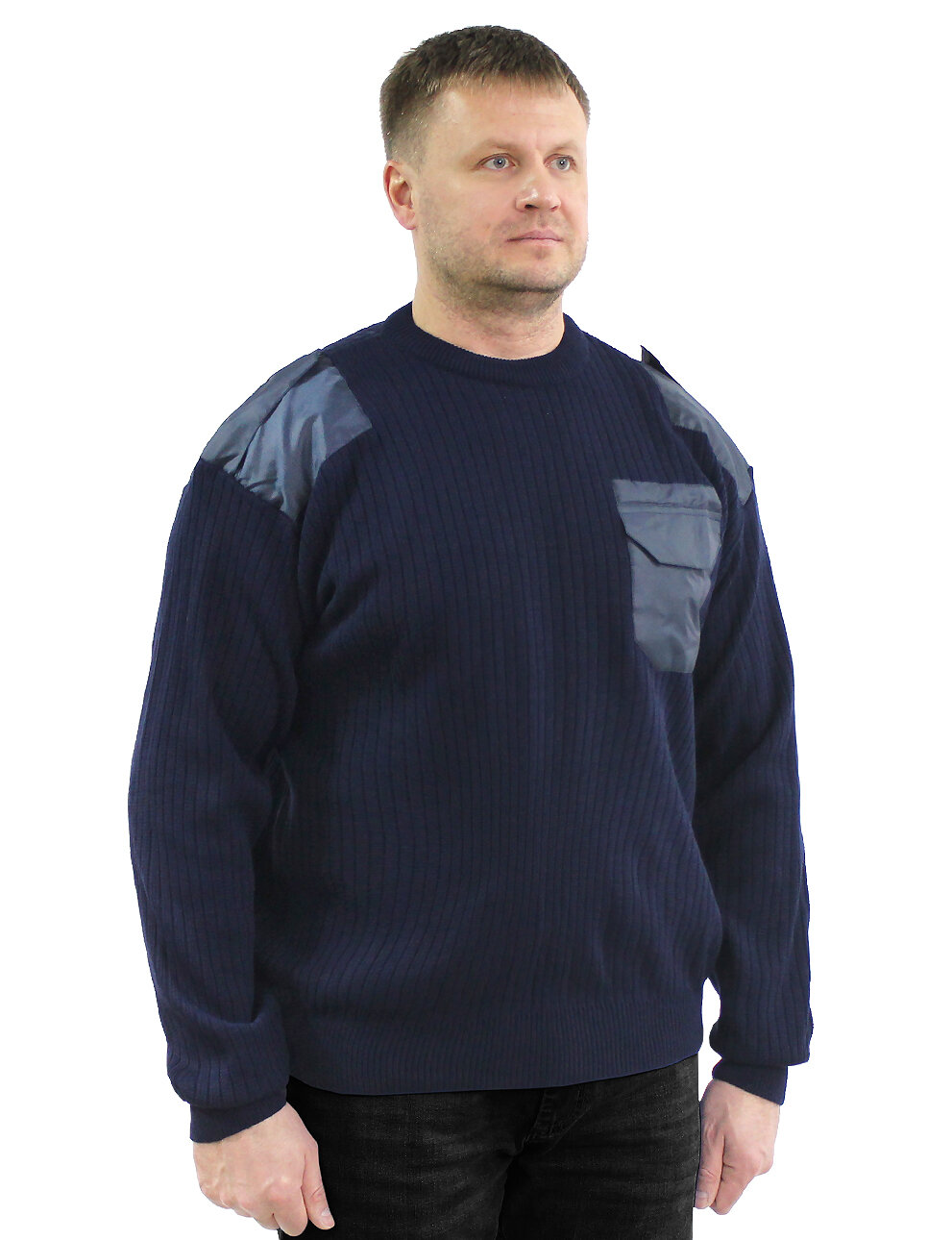 Свитер синий МЧС форма джемпер, Компания БВР, размер 44, Синий