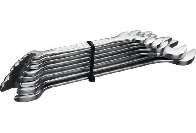 Набор рожковых гаечных ключей 8 шт, 6 - 22 мм, ЗУБР