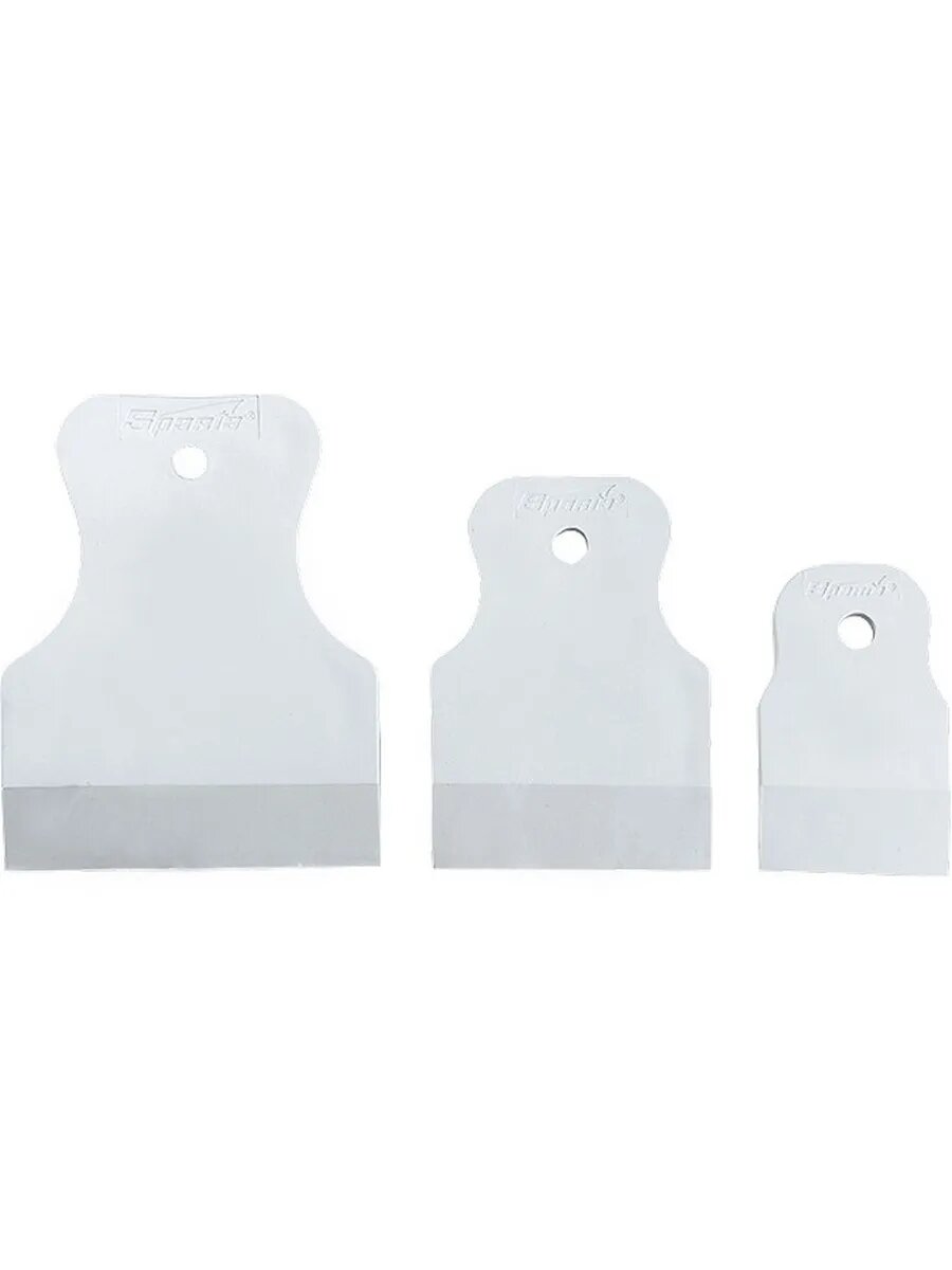 Набор шпателей 40-60-80 мм, белая резина, 3, MATRIX, 858275