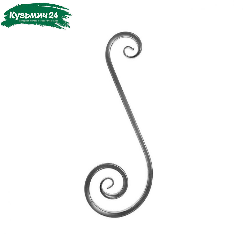 Вензель 15404 550х192 мм, труба 15х15 мм, 2 шт