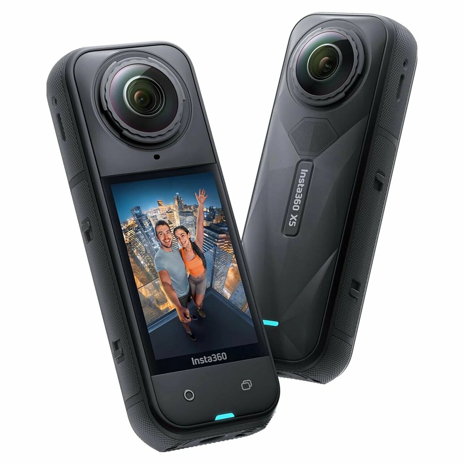 Экшн-камера Insta360 X5 72 Мп 8K 360° Bluetooth Wi-Fi сенсорный дисплей 2.5"