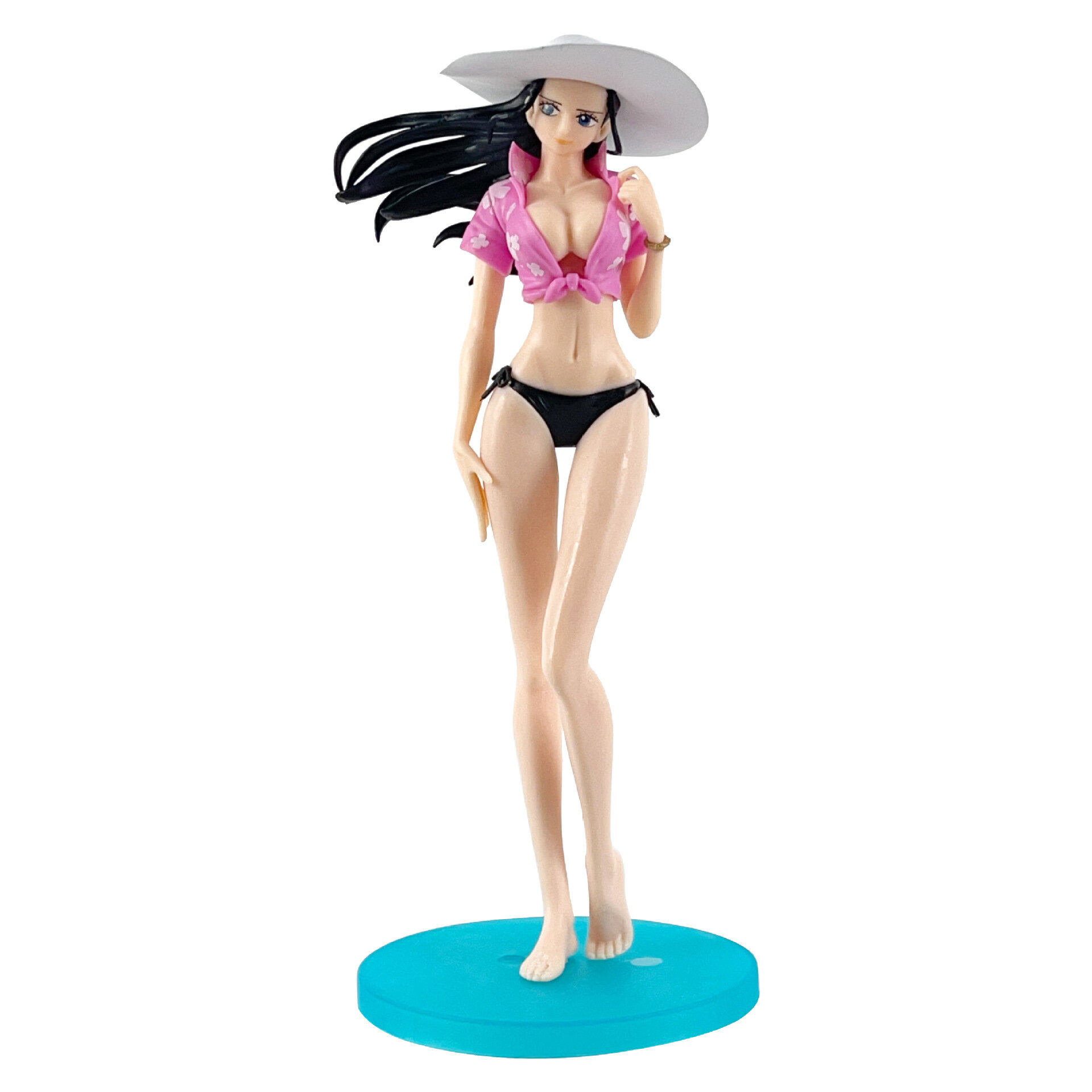 One Piece Handicraft Cartoon Animation Периферийный купальник Nami Robin Vivi Русалка Белая звезда Игрушка Кукла Модель