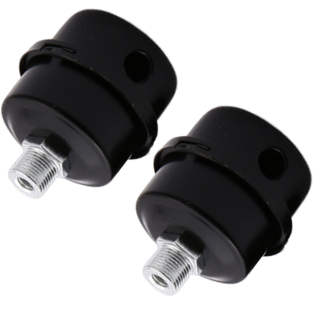 2шт Воздушный Компрессор Глушитель Фильтр Глушители Ремонт Наружной Резьбы Глушитель Шума