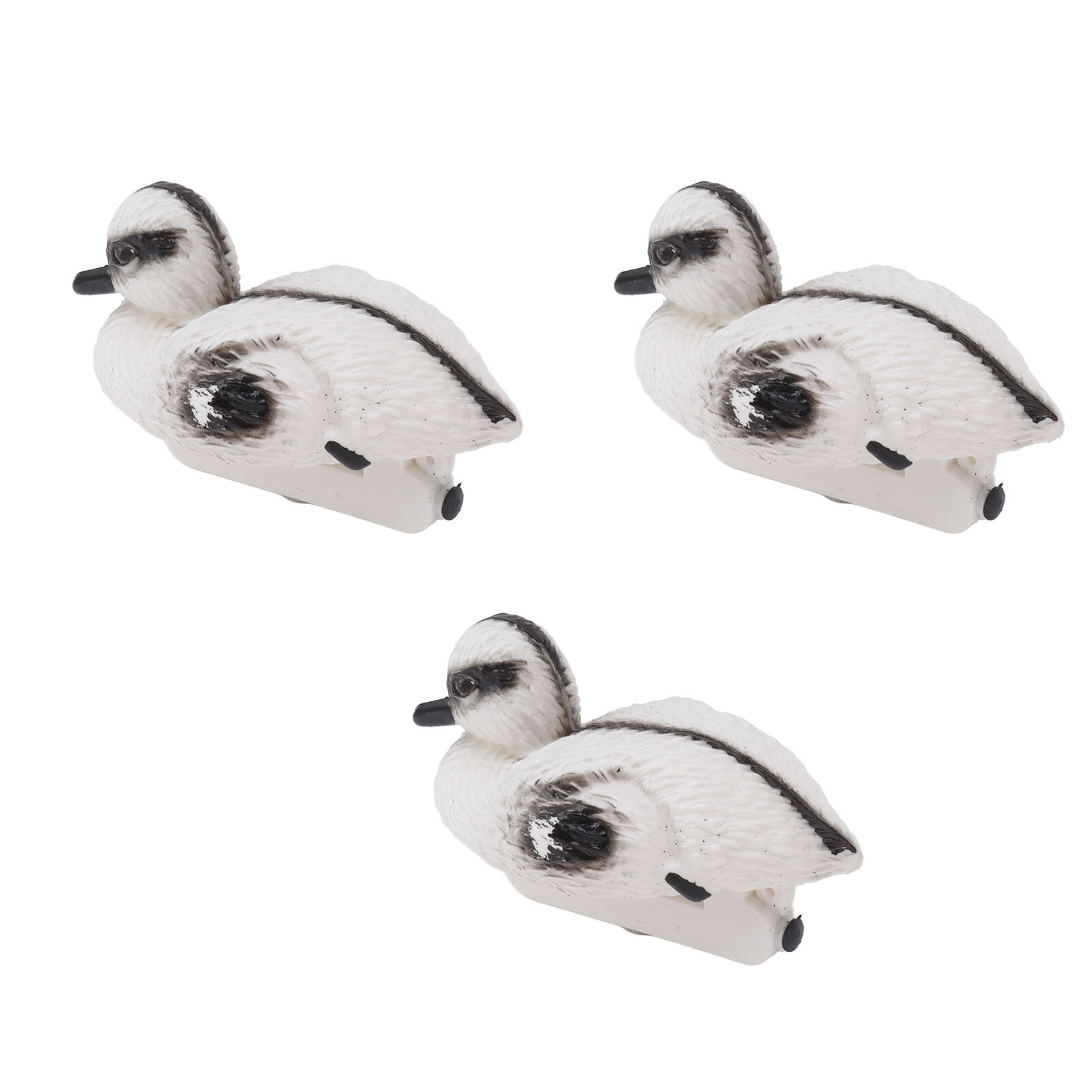 3 шт. плавающих желтых утят, реалистичные пластиковые утки-рыбки для пруда, сада, бассейна, рыболовного пруда, украшения для воды, стиль C, 12x6,5 см