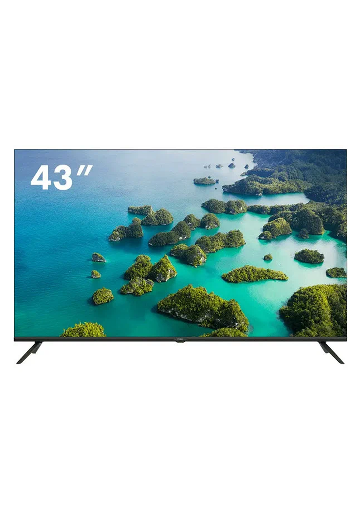 Телевизор Haier 43 LED S2, черный, диагональ 43", разрешение 4K, 60Гц, 32ГБ встроенной памяти